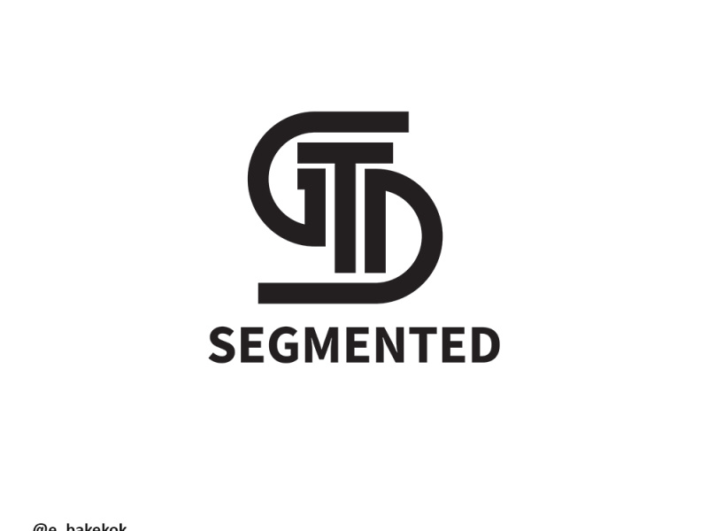 Segmented Logo by Catra Studio on Dribbble