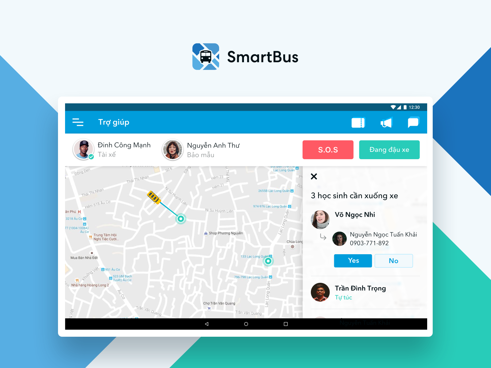 SmartBus - Your Digital Guardian by Tuỳ Phong on Dribbble