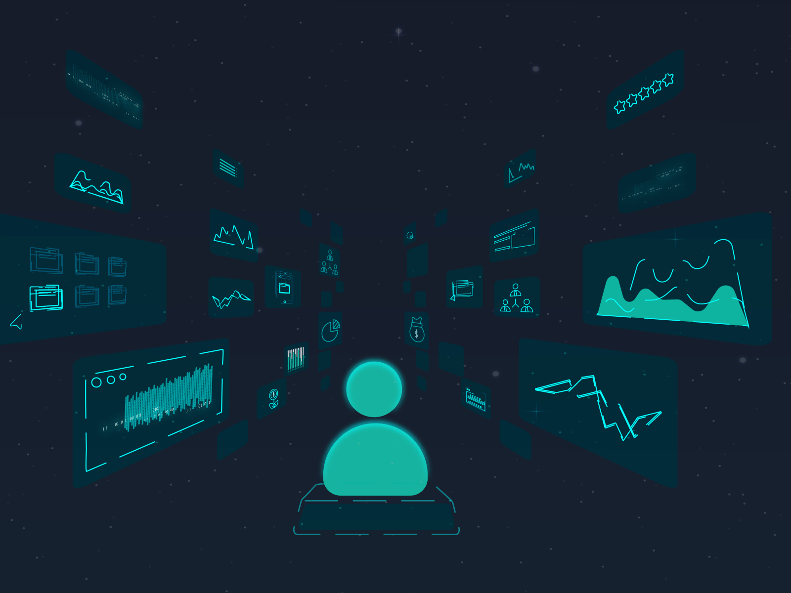 IT technology scene by ammar on Dribbble