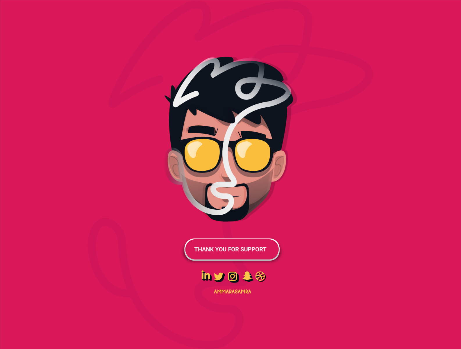 personal profile character pic design by ammar on Dribbble