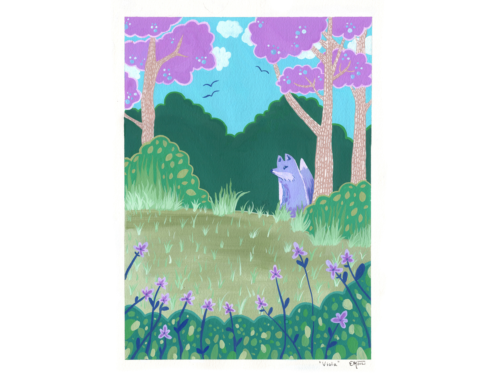 Viola by Erica L Mays on Dribbble