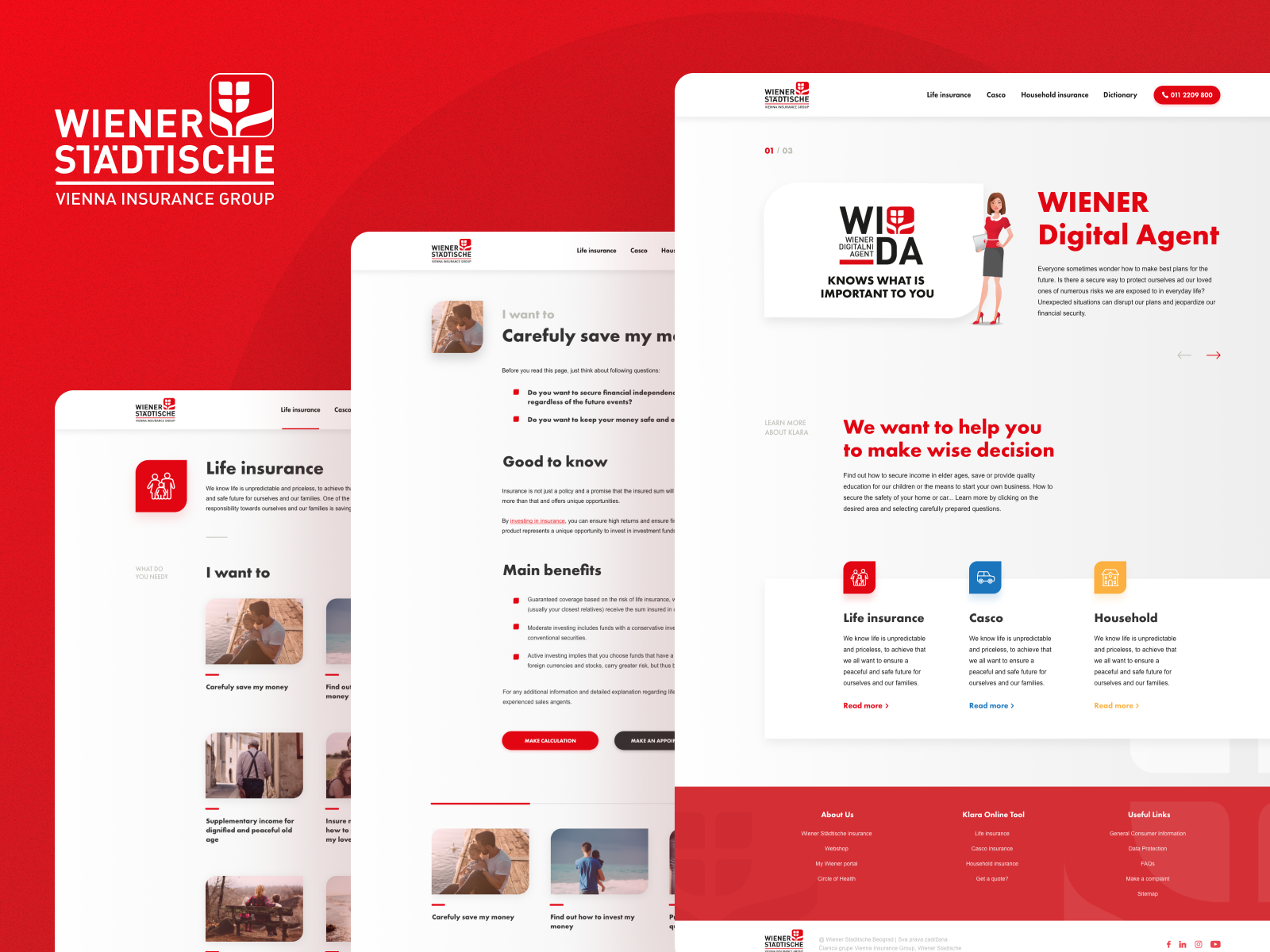 Wiener Insurance Digital Agent | WIDA by Ana Vukčević on Dribbble