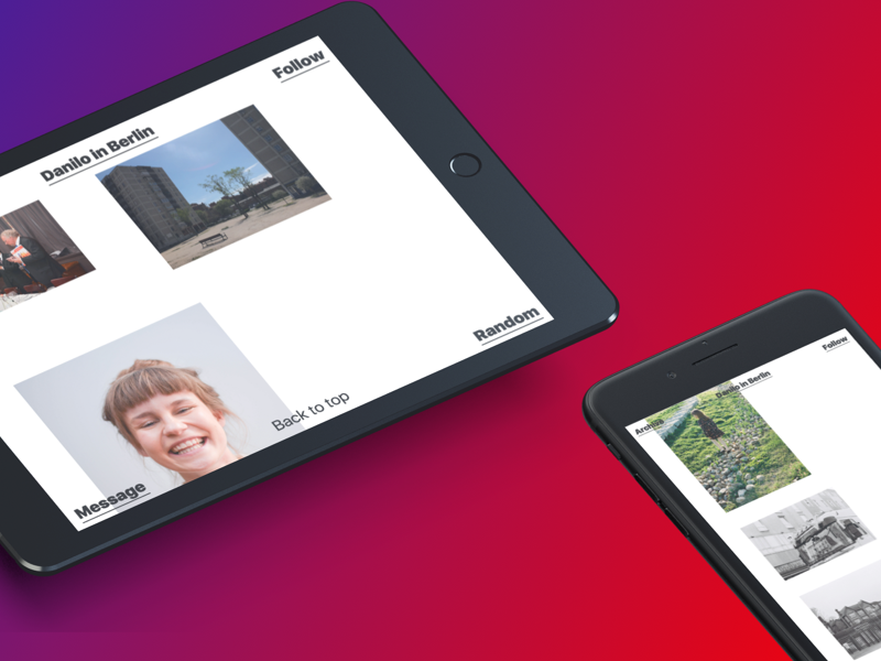Disassemble Tumblr Template by Danilo Sierra on Dribbble