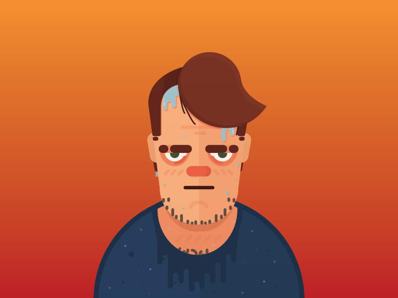 Sweating by matt mitchell on Dribbble