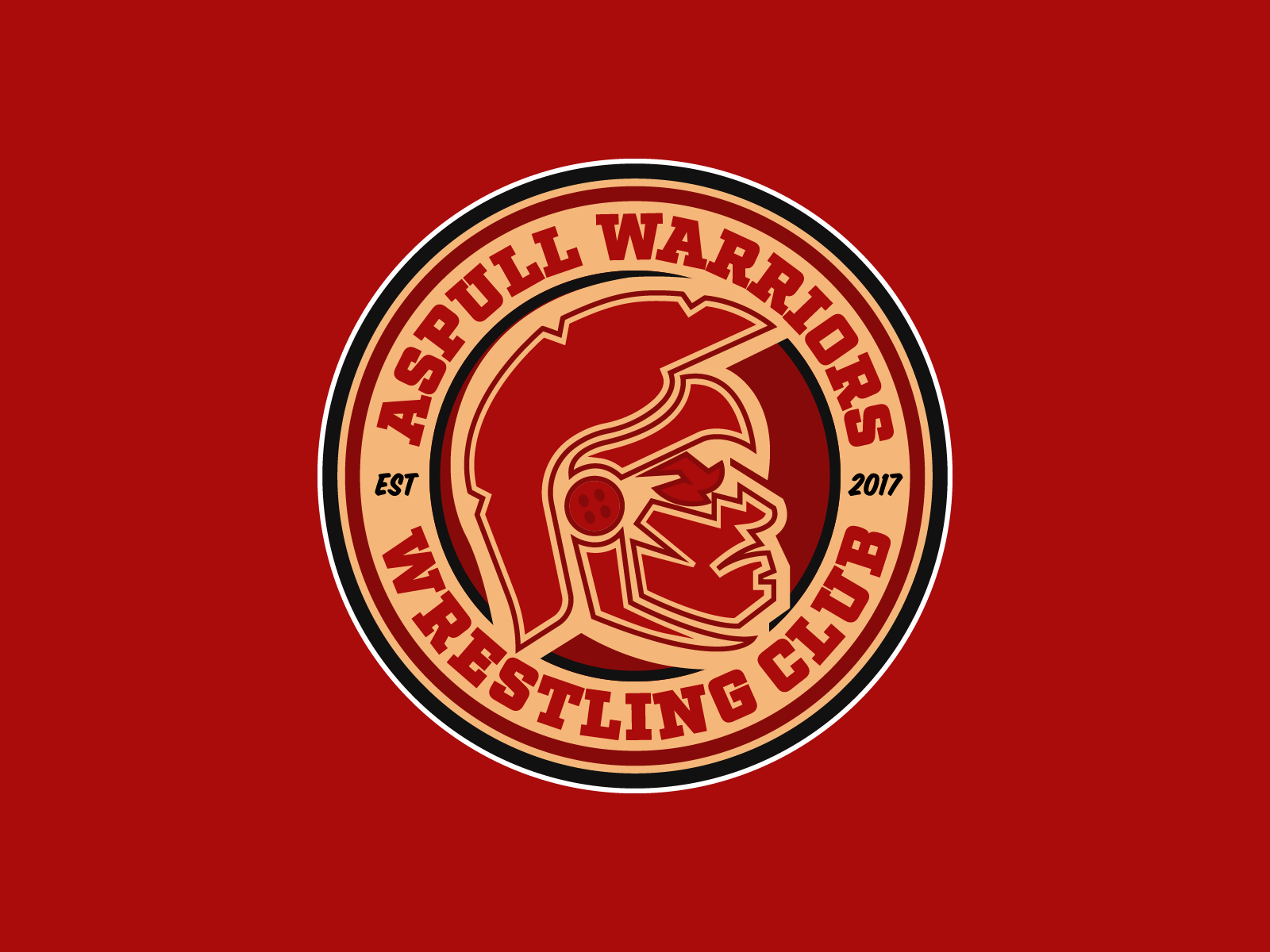 Aspull Warriors Club Badge by Jack Green on Dribbble