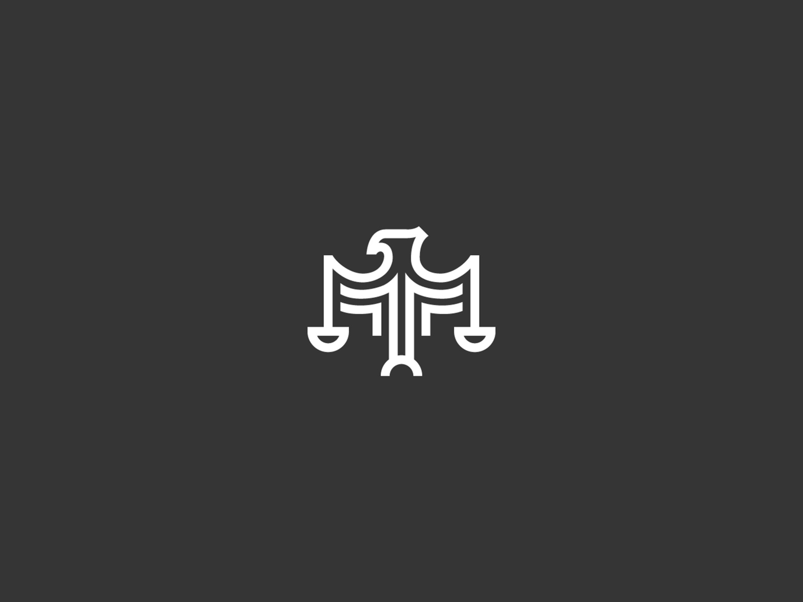 Scale of Justice Eagle Logo 2.0 by George Manygoats on Dribbble