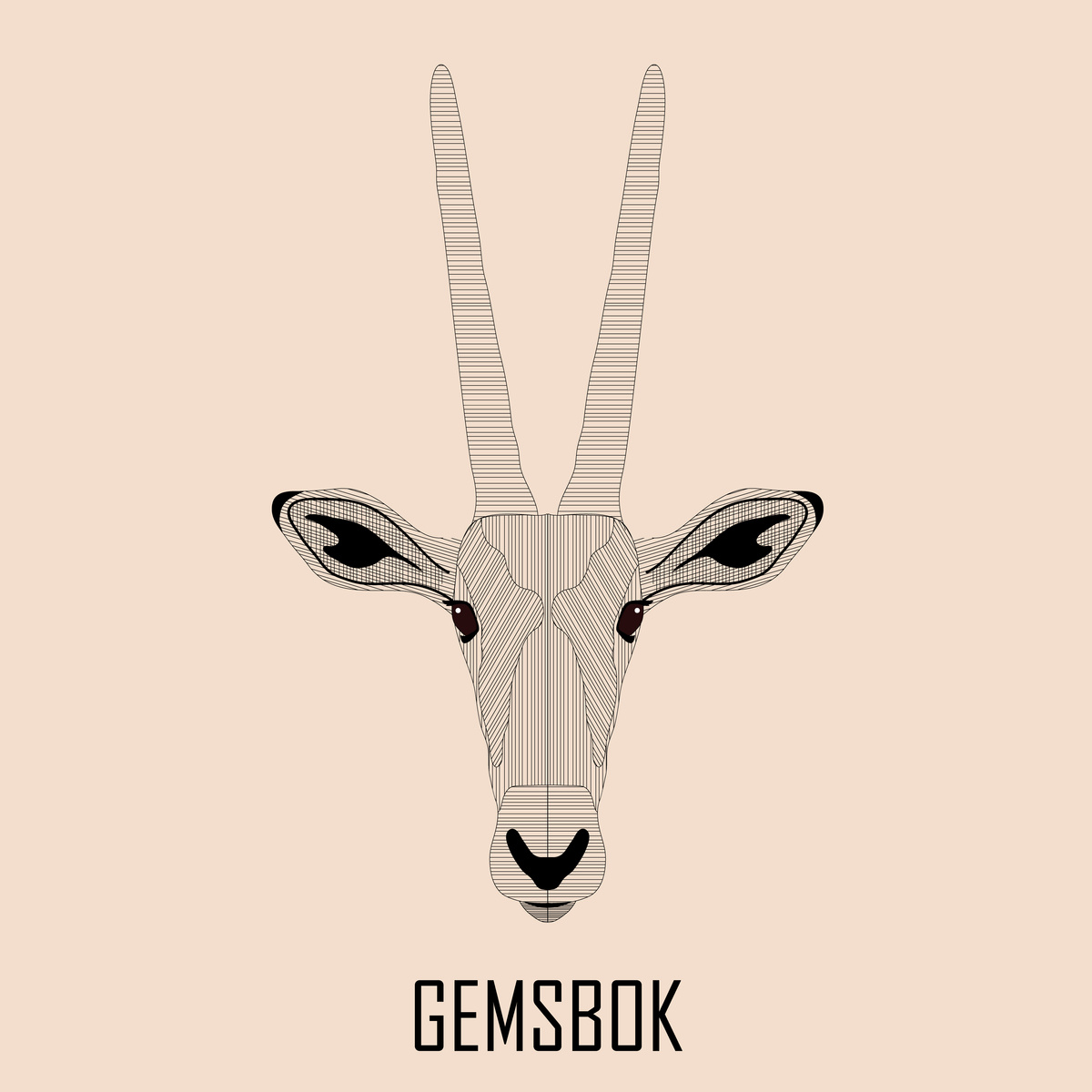 Art Lines Gemsbok by Burhan Sivrikaya on Dribbble