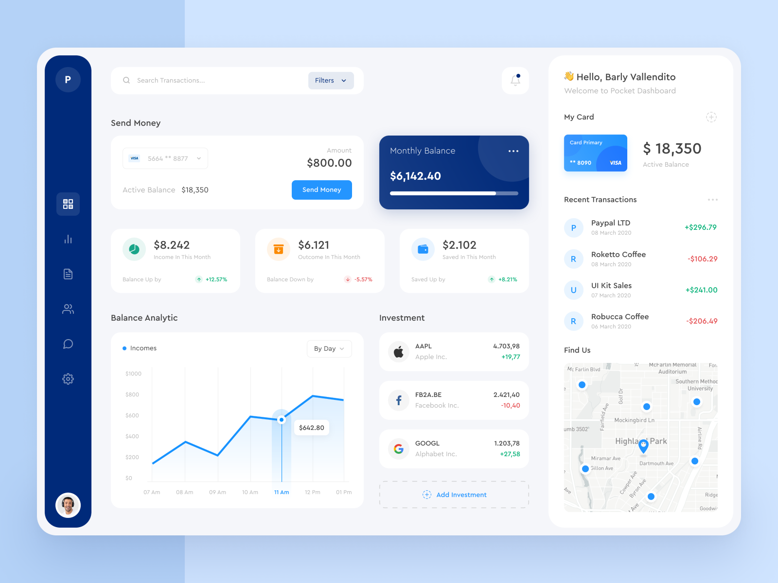 Pocket - Web App by Barly Design for Dipa Inhouse on Dribbble