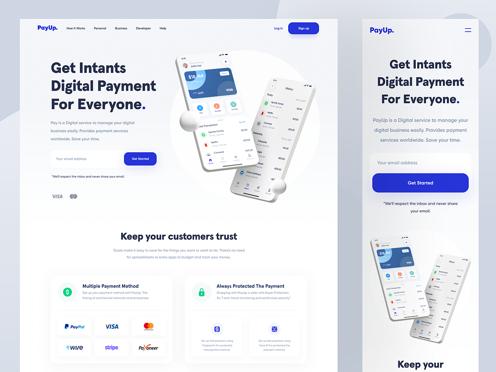 Payment Page designs, themes, templates and downloadable graphic ...