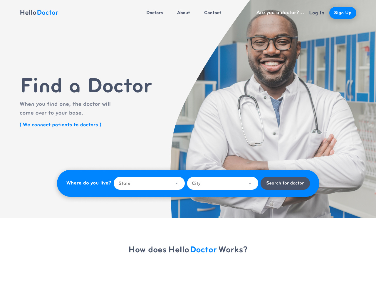 Hellodoctor by Kola Olagoke on Dribbble