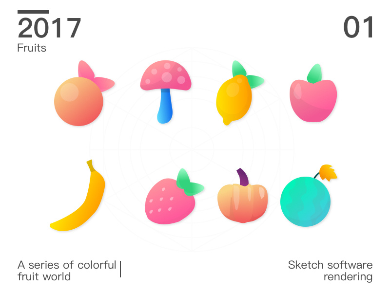 Fruits by CANAAN on Dribbble