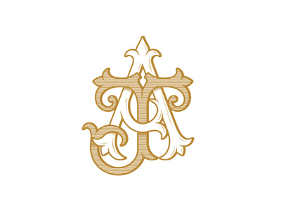 AJ Monogram by Alexandre Nacache - Dribbble