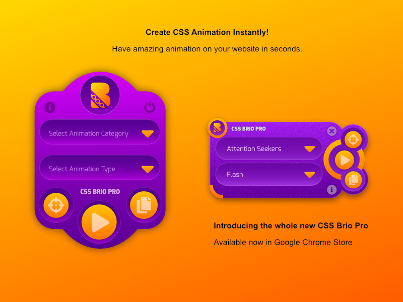 CSS Brio Pro UI/UX Design (Google Chrome Extension) by JRAYCV on Dribbble