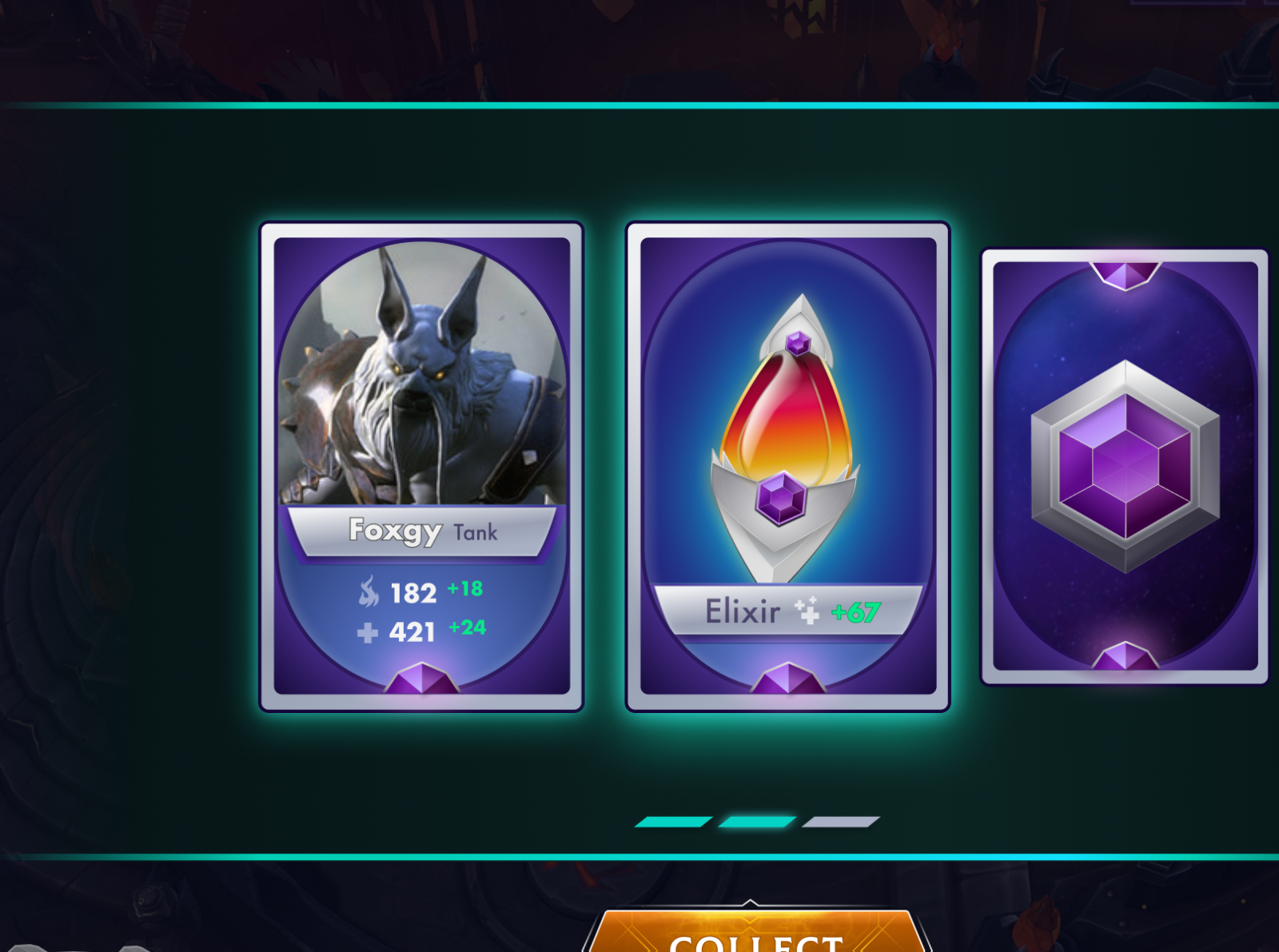 Exp Cards Game UI by vasilkooov on Dribbble