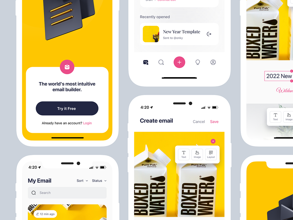 Si Mail - Email Template Creator App by Wildan 👋 for 10am Studio on ...