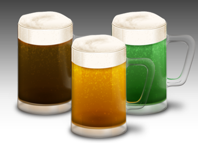 3 Beers by Eric Centeno on Dribbble