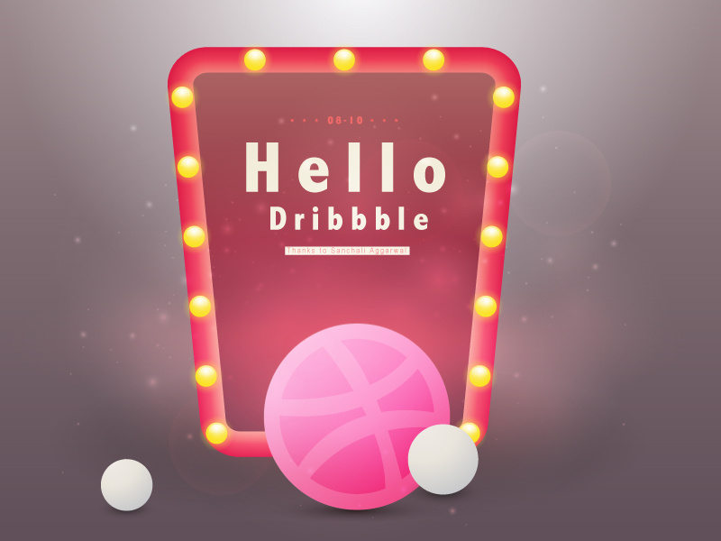 Hello Dribbble! ! ! by Len on Dribbble