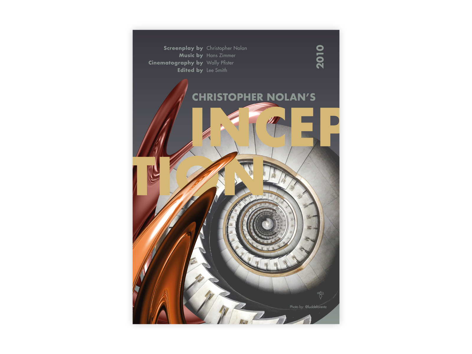 Inception - Movie Poster by Radijs Ontwerp on Dribbble