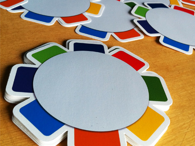 Table Stickers by Jason Wenell on Dribbble