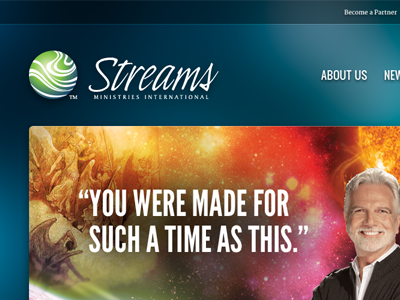 Streams Ministries Website v.2 - Detail 1 by Jared Hardwick on Dribbble
