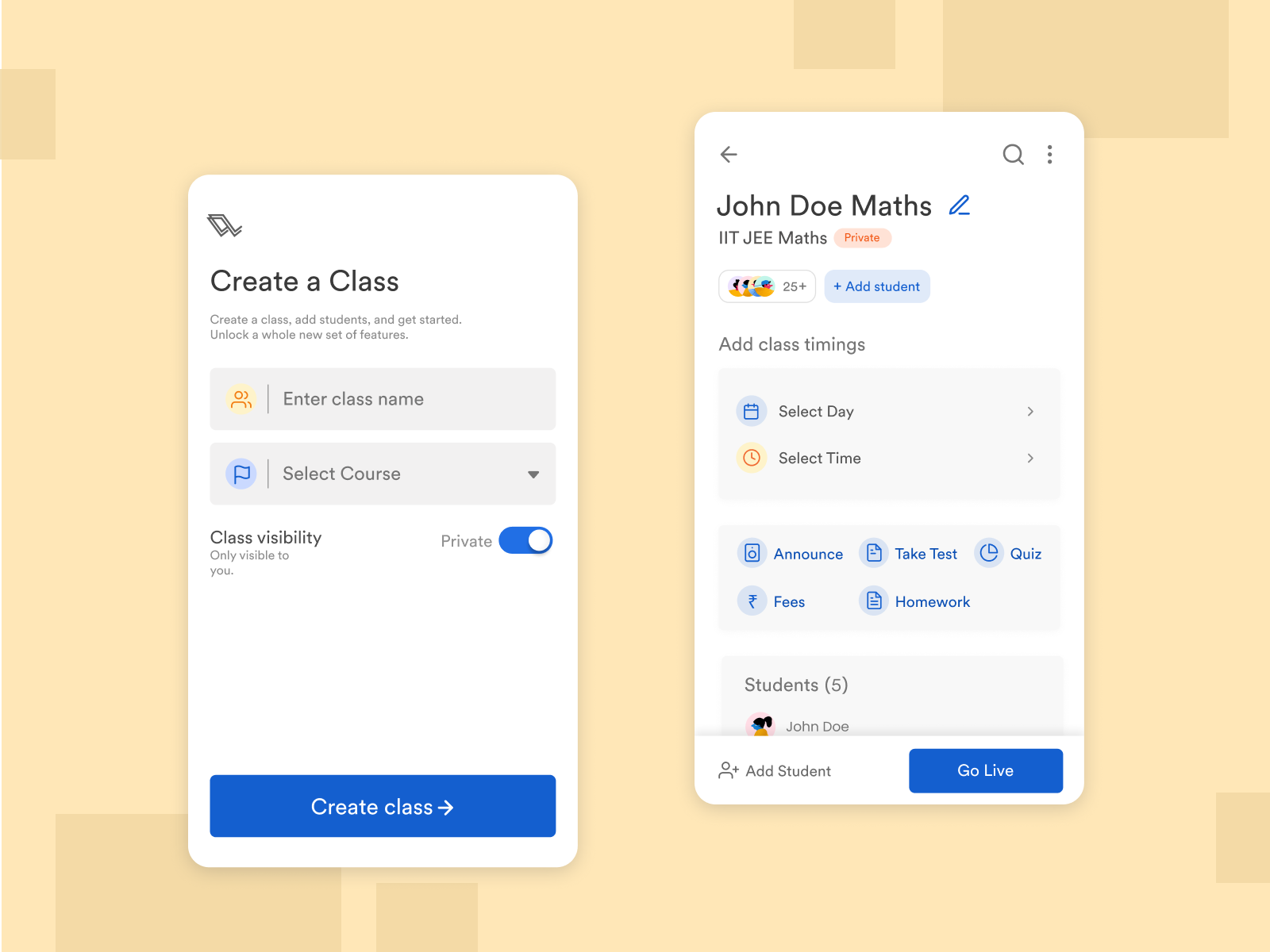 Set up Classroom by Shuvam Manna on Dribbble
