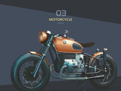 motorcycle by 牛亚婉 on Dribbble
