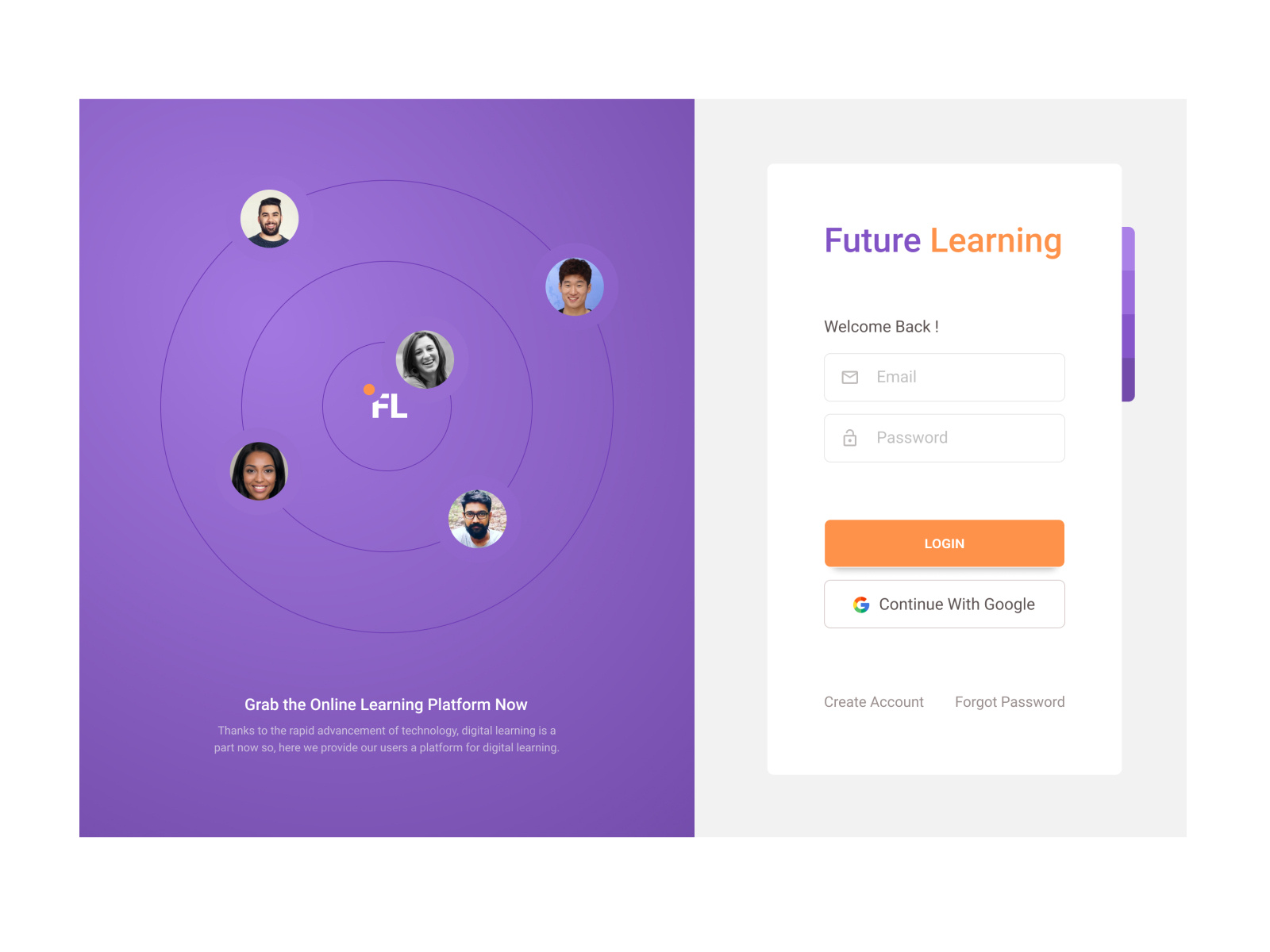 Login Screen UI/UX by Shayan Alam on Dribbble