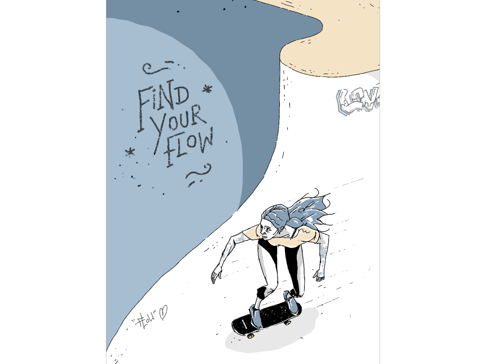 Find Your Flow by Doryan Algarra on Dribbble