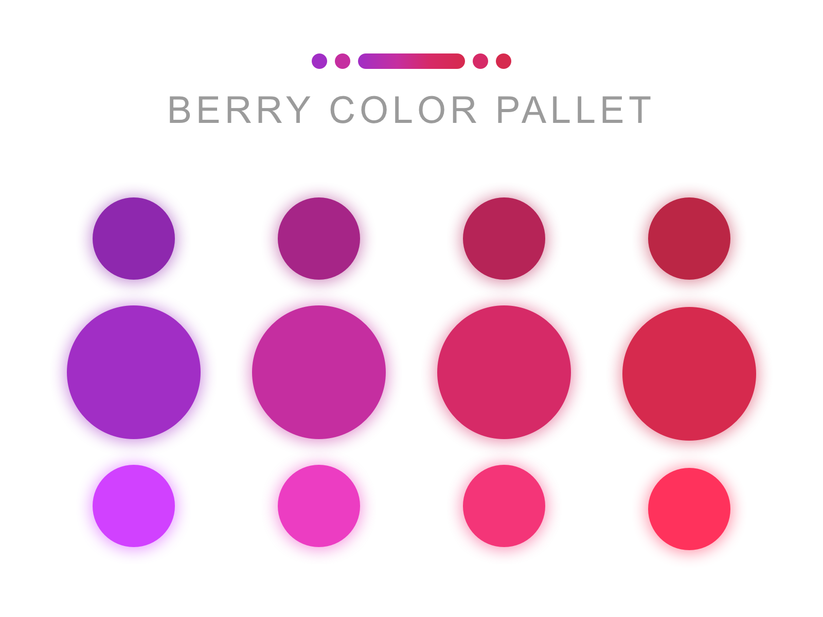 Berry Color Pallet by Mira Violet on Dribbble