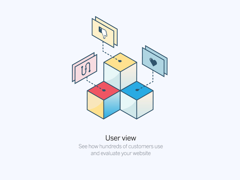User view by Marcia Gaudencio on Dribbble