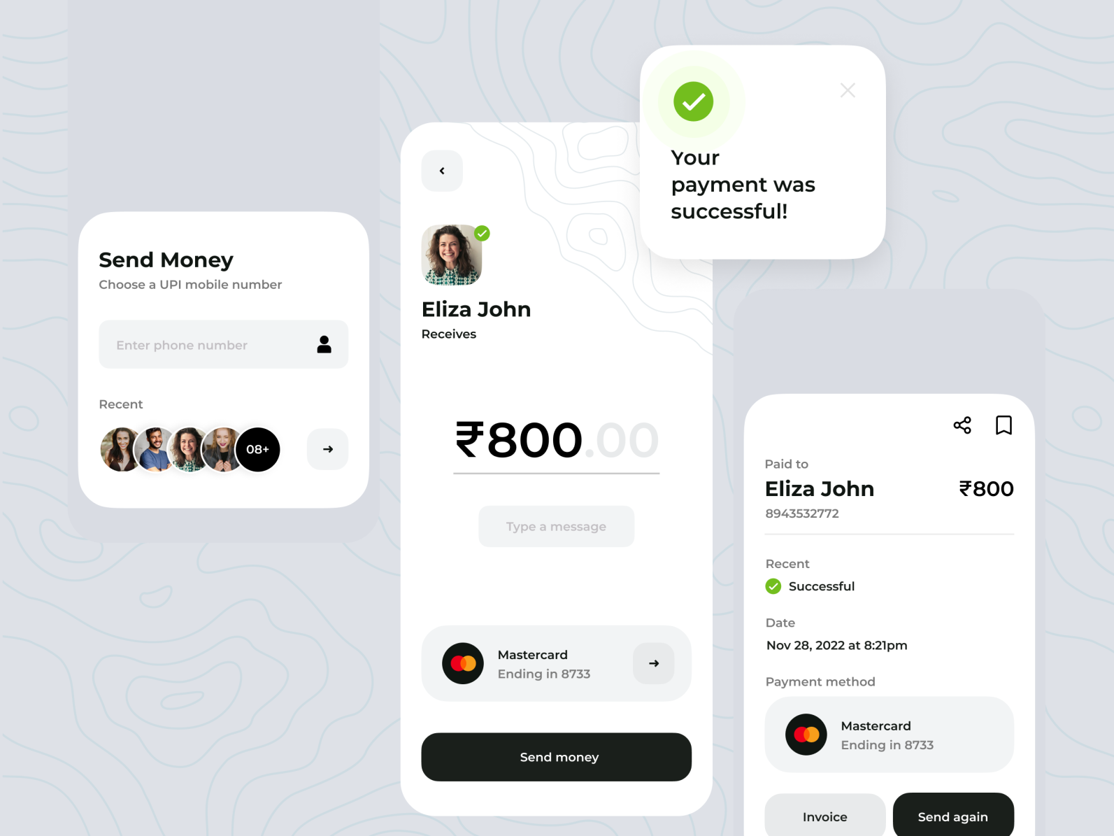 UPI App by Jibin J Kaleekal on Dribbble