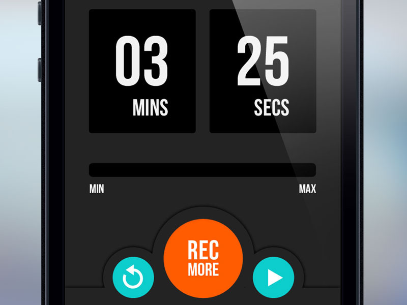 Record iOS by Kelly Walker on Dribbble