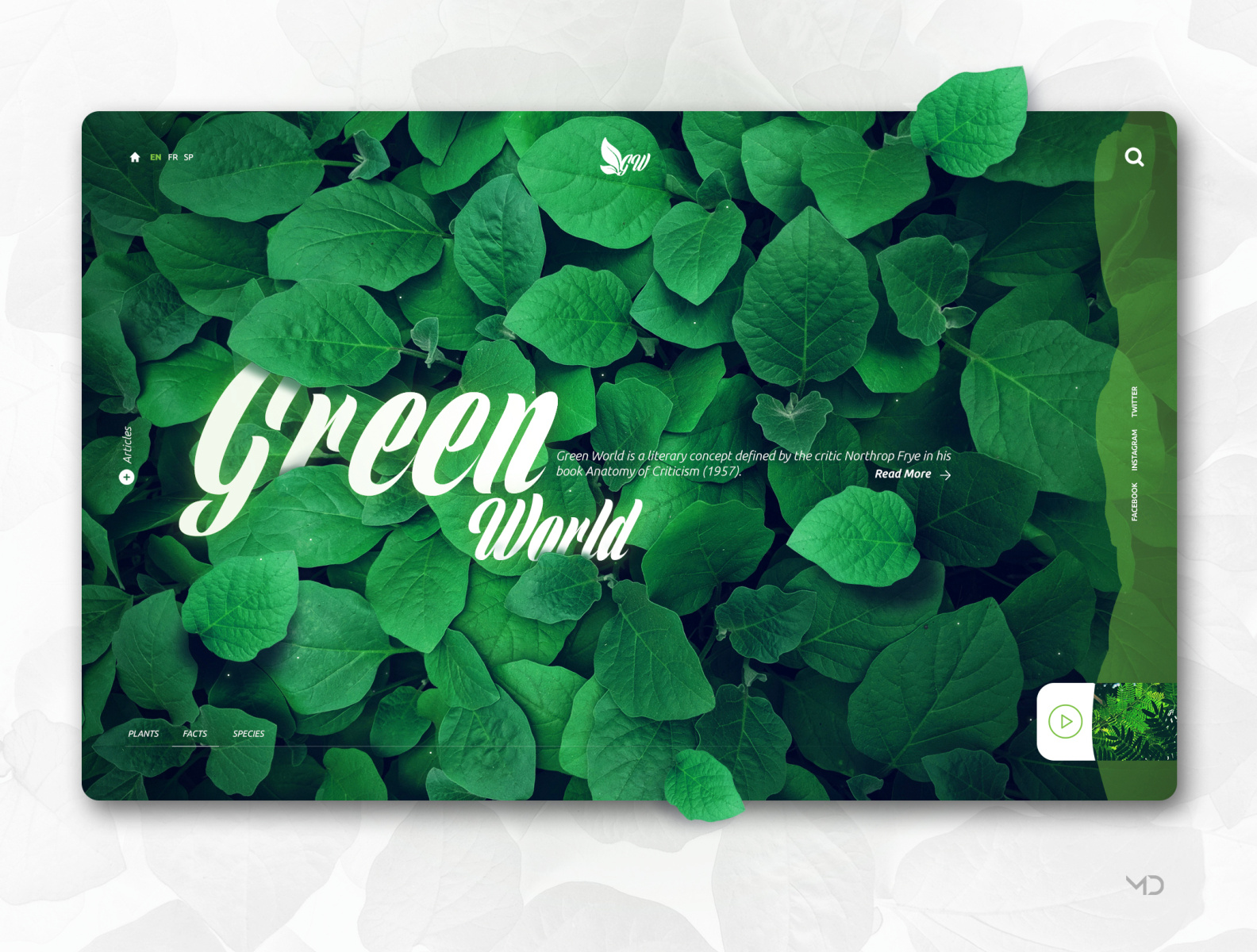 Green World Concept design. by Mahmood-Al-Daoud on Dribbble