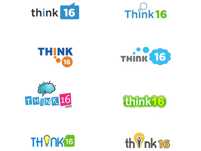 think logo designs by Rajendra Singh on Dribbble