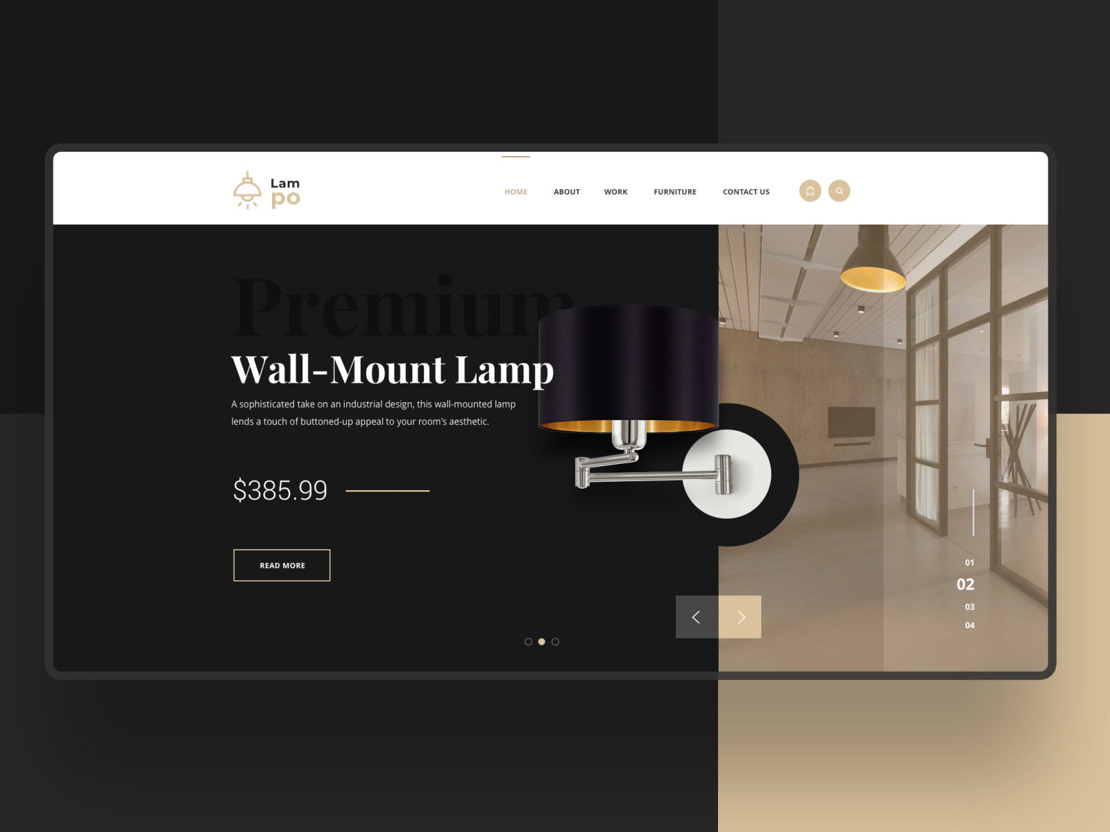 Landing Page Hero Area - Daily UI 100 Challenge by Leo Kostandinis on ...