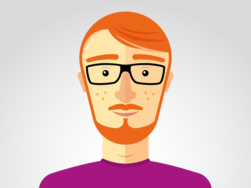 Self Portrait by Kevin Minnis on Dribbble