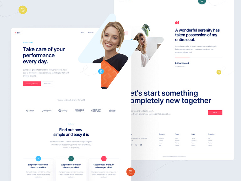 Zeus - UI Library by Daniel Prokopiuk for Shuffle on Dribbble