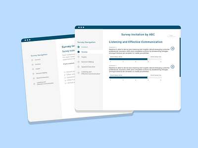 Survey Form UI by Rishabh on Dribbble