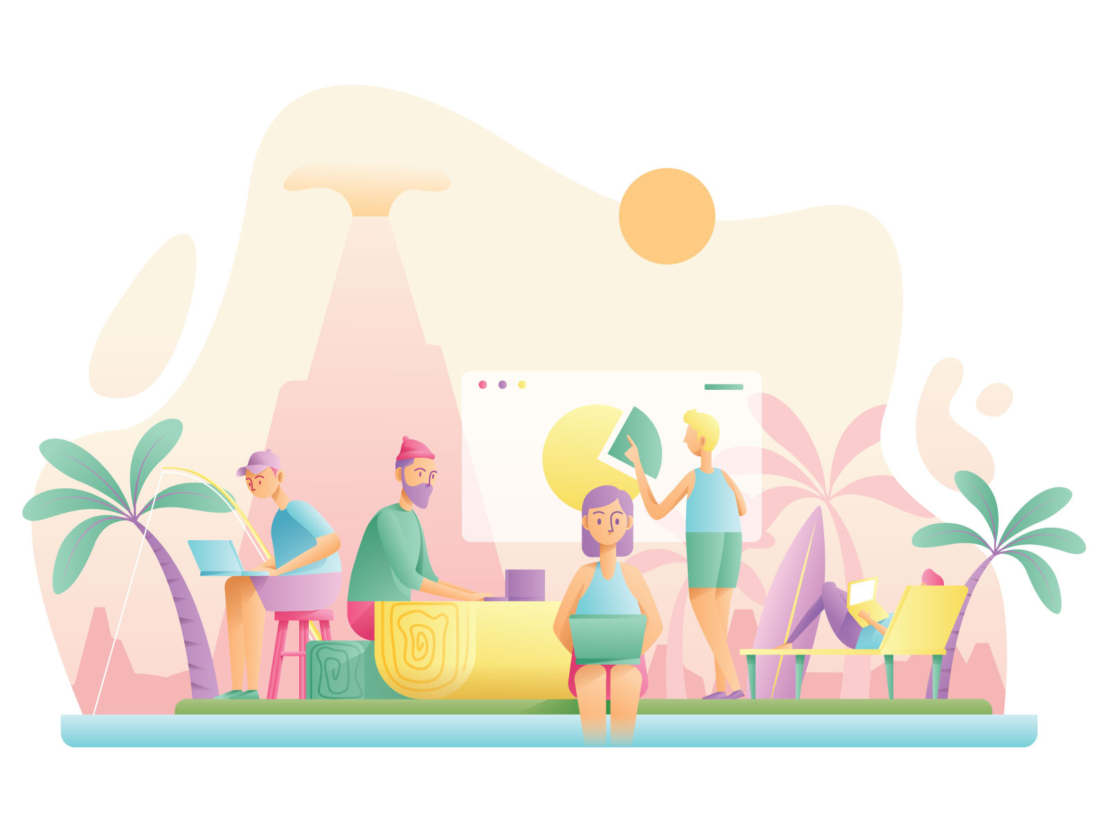 Remake Illustration Work by RZ Boys on Dribbble