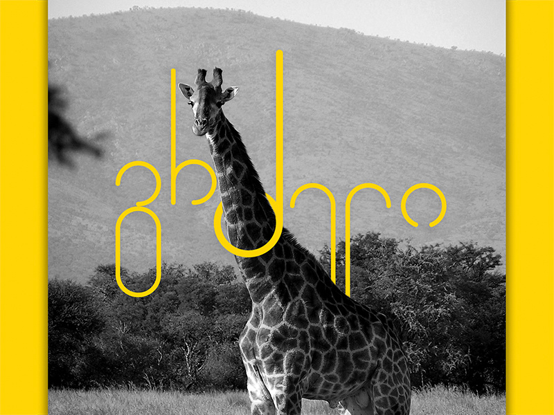 New font by Beka Giorgadze on Dribbble