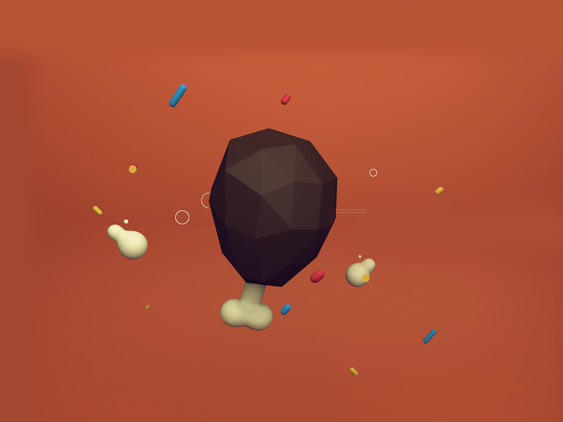 Meat Low Poly by Eduardo Higareda on Dribbble