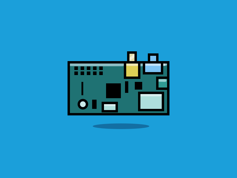 Raspberry Pi by Eduardo Higareda on Dribbble
