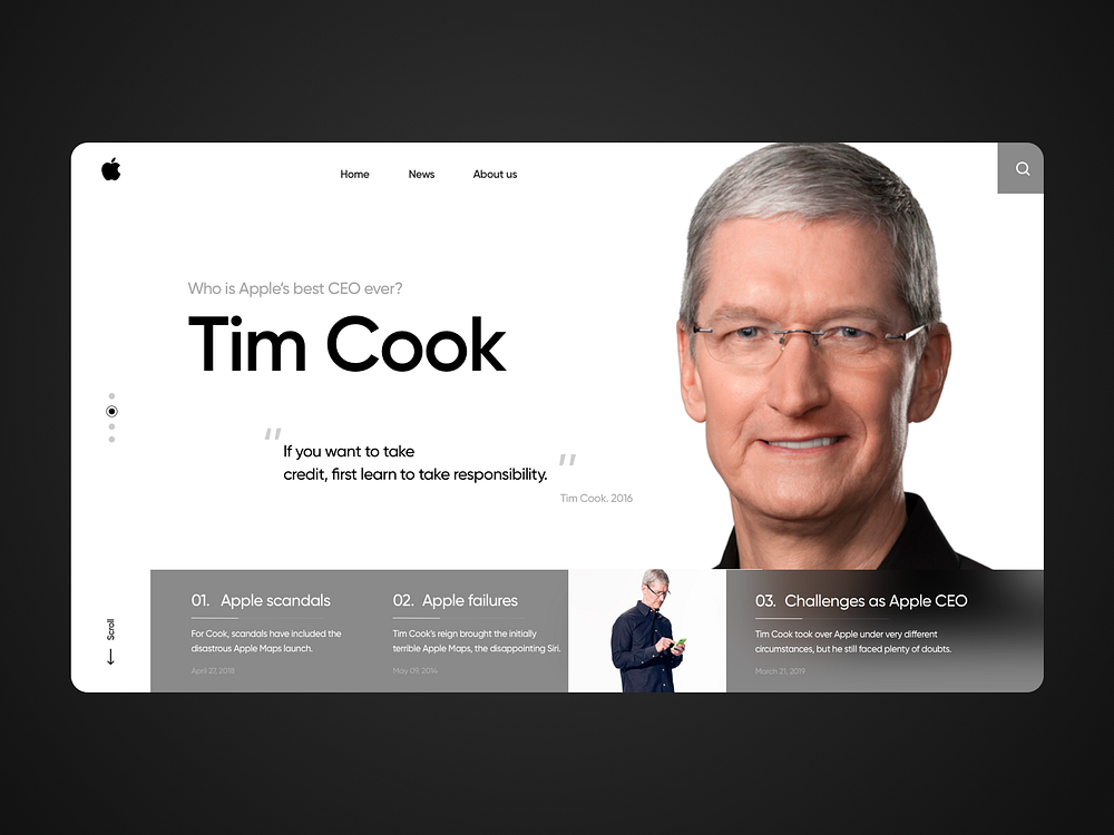 Apple UI Animation by Sergey Eletskiy on Dribbble