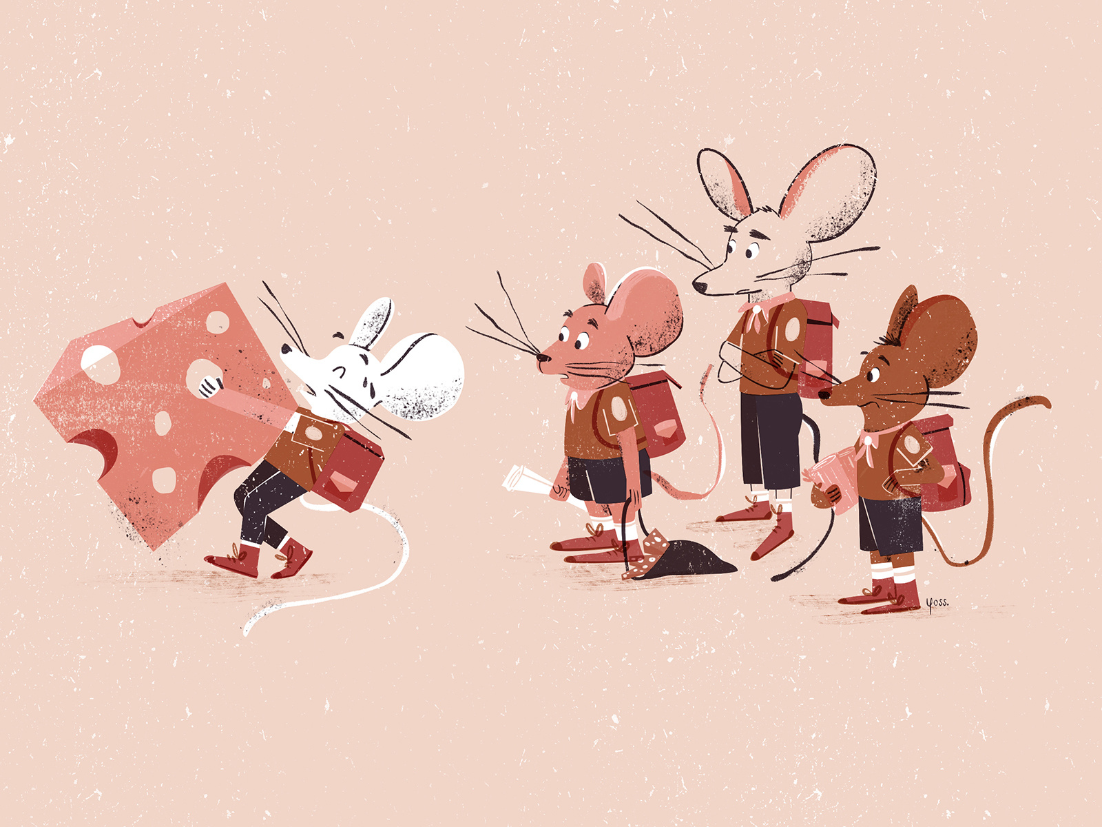 Mouse Scouts by Yoss Sánchez on Dribbble