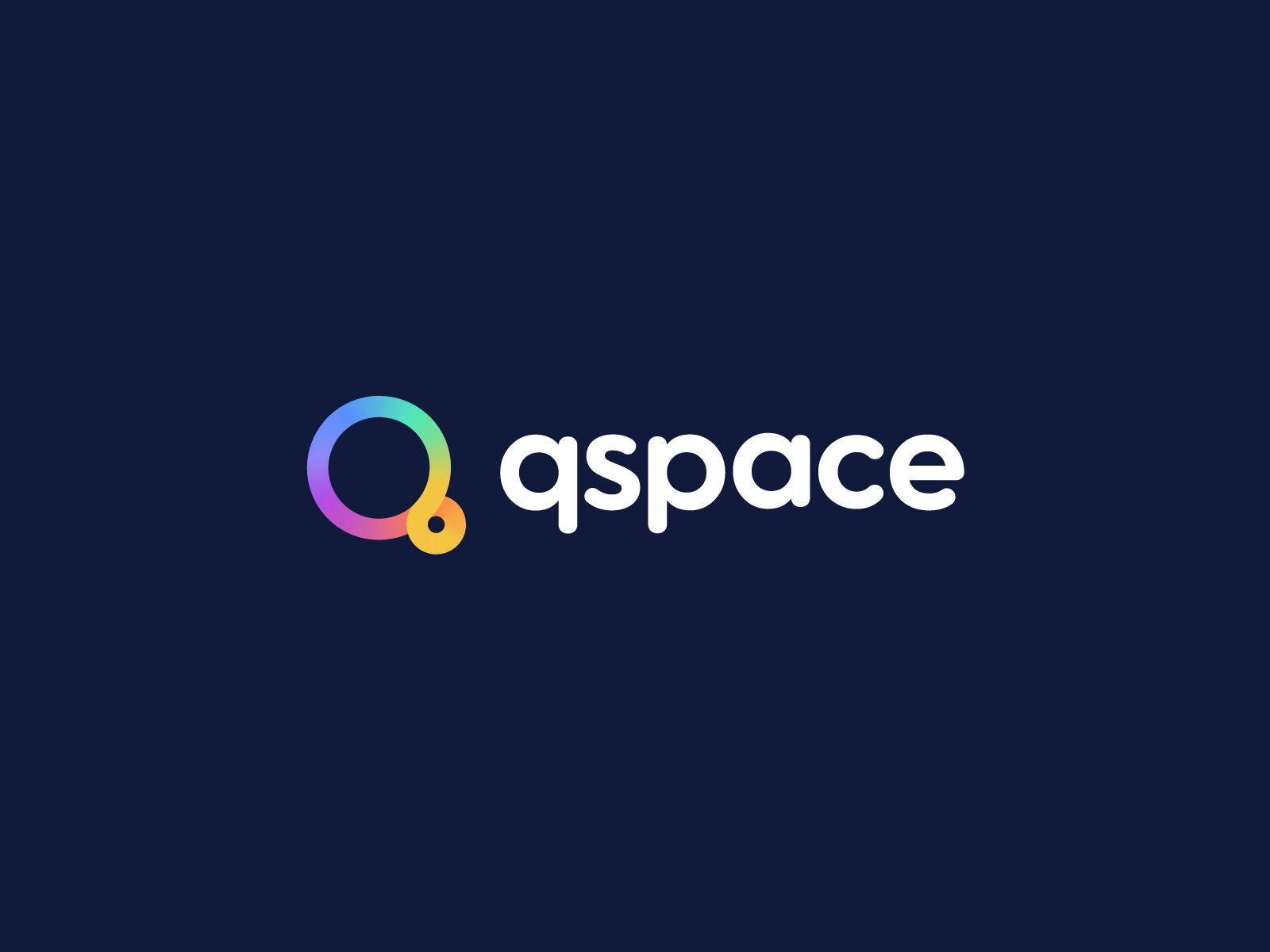 q space - startup logo by Deividas Bielskis on Dribbble