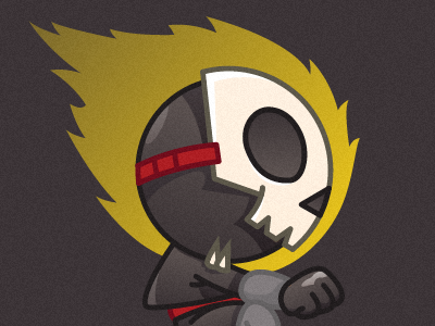 ghost raider? by waldek on Dribbble