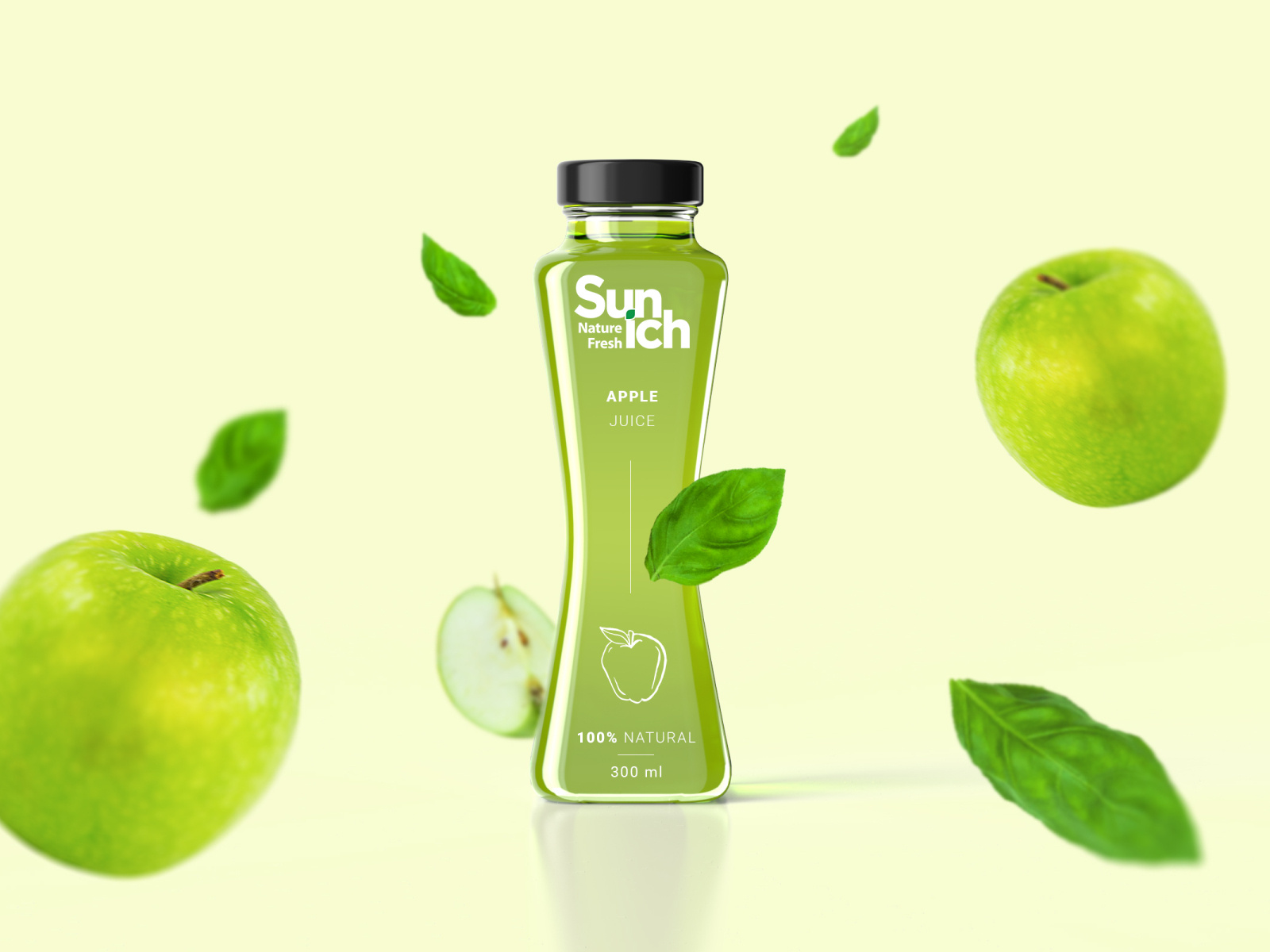 Alpha Juice Bottle Design by arezoo on Dribbble