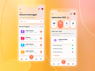 Study Planning App UI by Saad Khan UI/UX on Dribbble