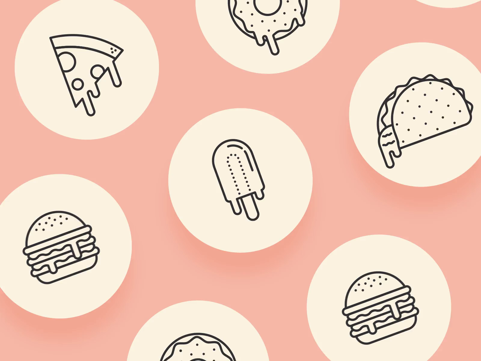 Cute Food Patterns Tumblr