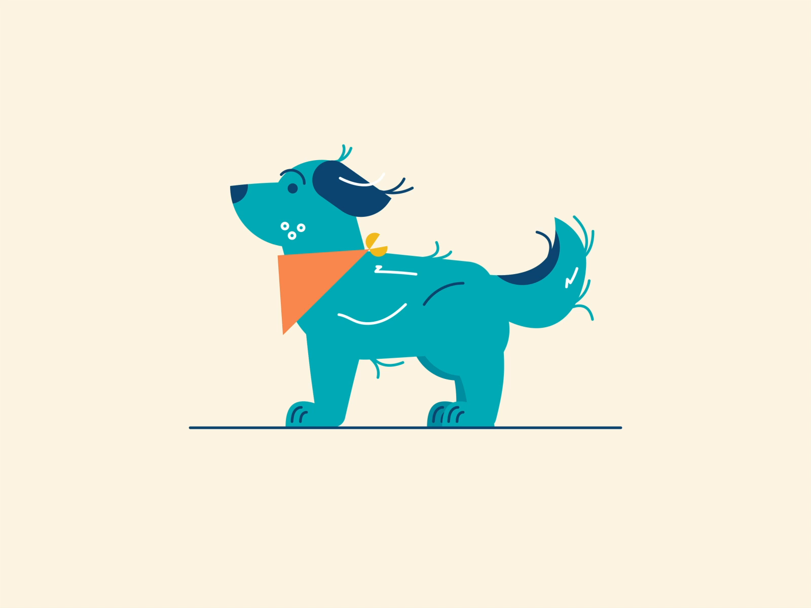 Dog Sit Animation by Clint Hess for Siege Media on Dribbble